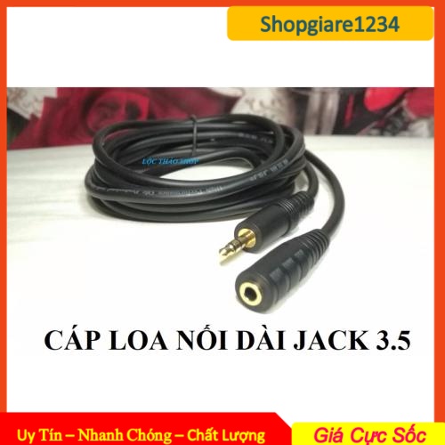 [Mã ELHACE giảm 4% đơn 300K] DÂY NỐI DÀI LOA, TAI NGHE 1.5M JACK 3.5MM | Shopee Việt Nam