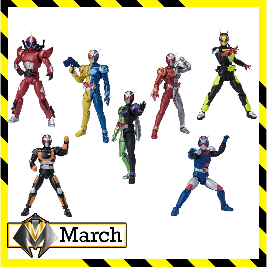 Mô hình Shodo-xx Kamen Rider Double Cyclone Joker, Accel, Zero Two ...