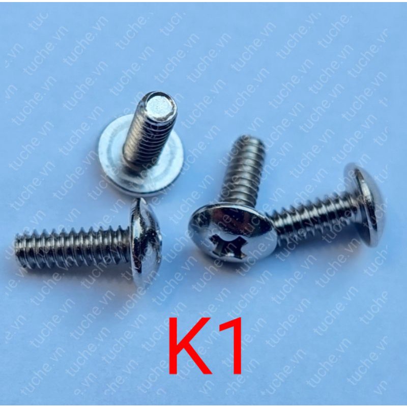 Ốc vít M3.5 ren Anh ( 6#-32) đầu lồi | Shopee Việt Nam
