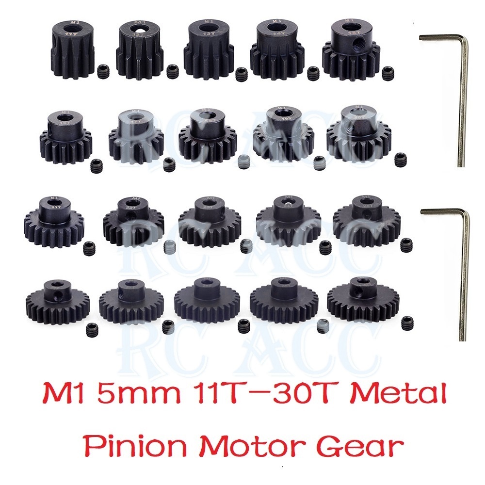Bánh Răng Kim Loại M1 5mm 11T 12T 13T 14T 15T 16T 17T 18T 19T 20T 21T ...