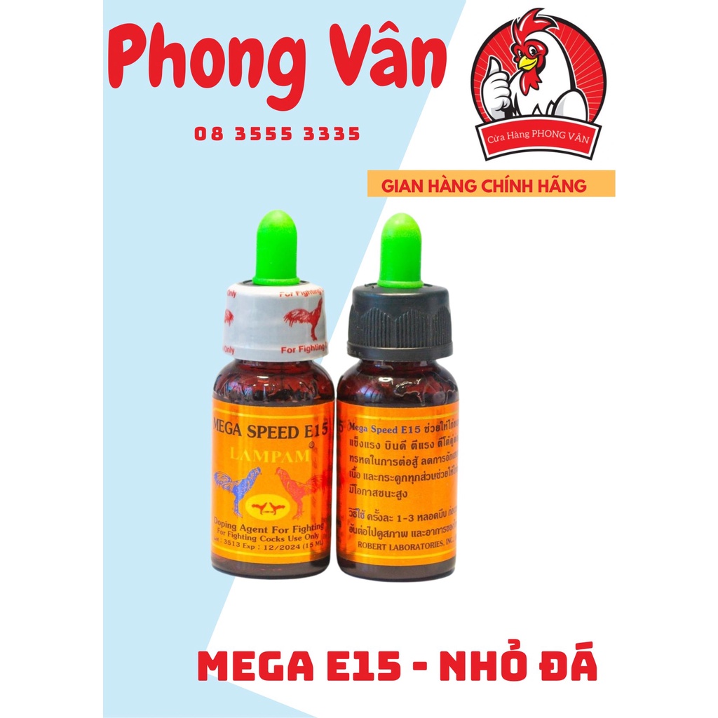 MEGA SPEED E15 - Nhỏ đá VIP từ Thailand ( chai 15ml ) | Shopee Việt Nam