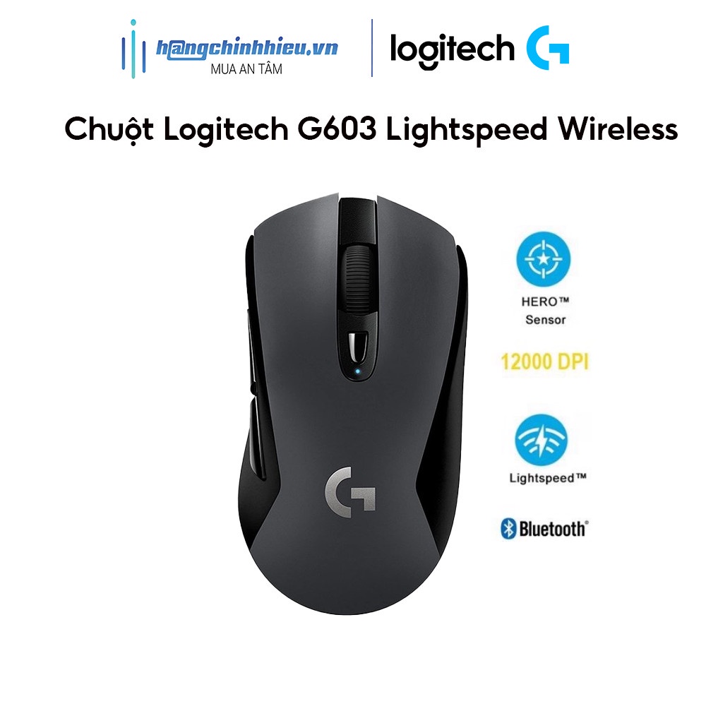 Chuột Logitech G603 Lightspeed Wireless -Chính Hãng | Shopee Việt Nam