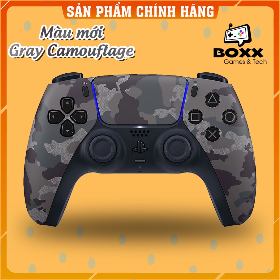 Tay Cầm PS5 DualSense PlayStation 5 Gray Camo | Shopee Việt Nam