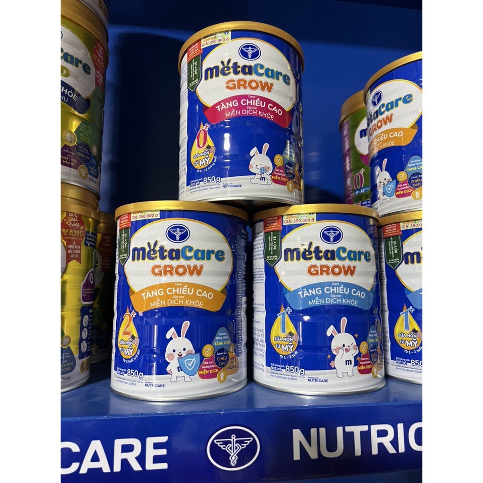 Sữa bột Nutricare MetaCare 1+ và 2+ lon 850g | Shopee Việt Nam