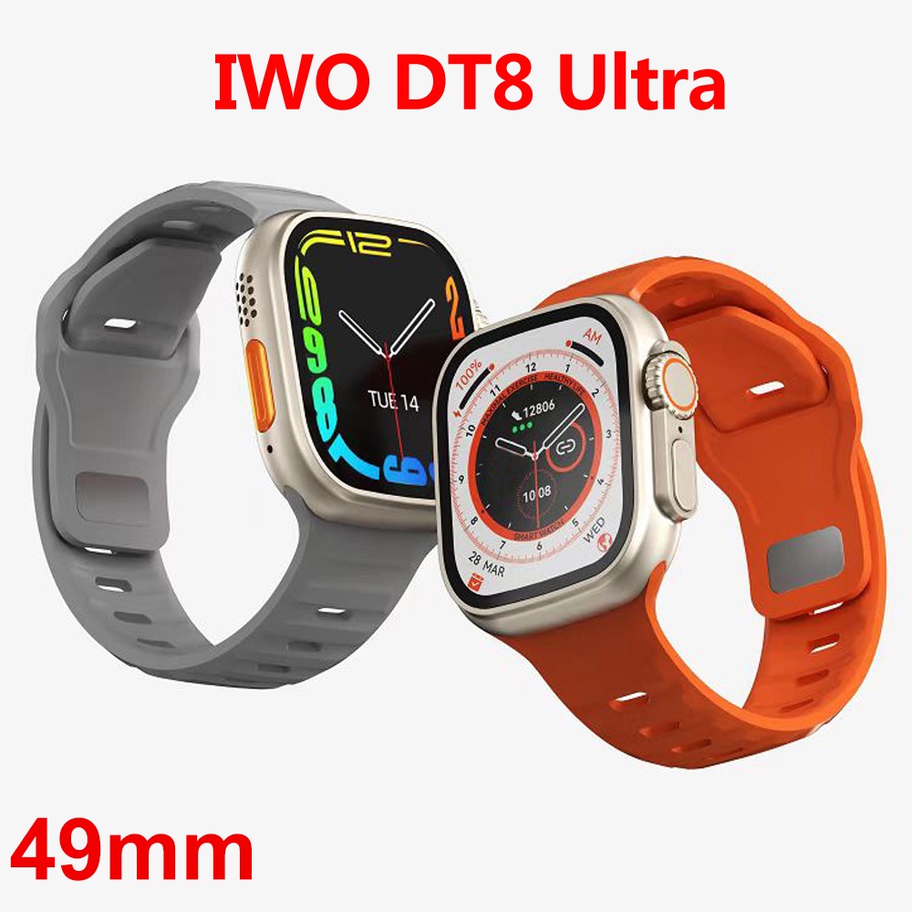 Đồng Hồ Thông Minh 2022 DT8 ultra iwo Series 8 49mm Case 2.02 inch 420 ...
