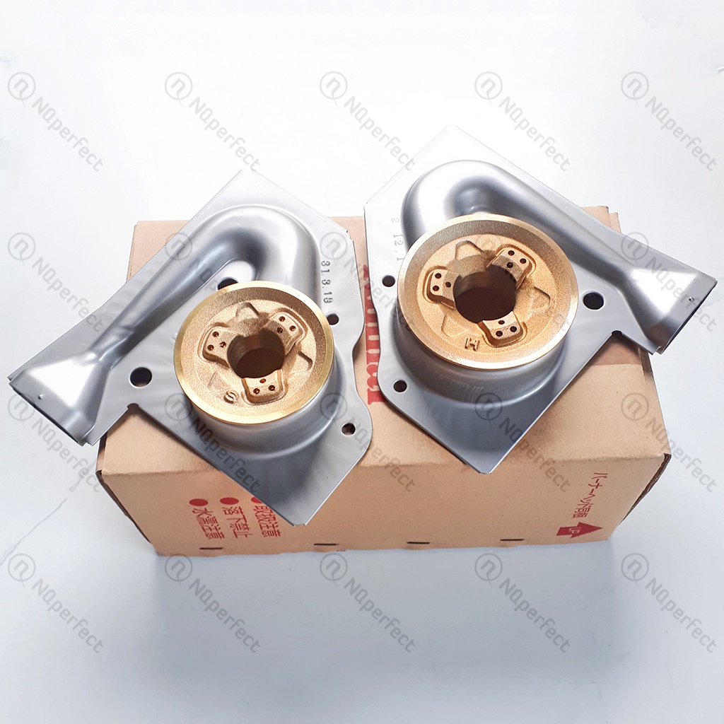 Bộ họng ống điếu chia lửa bếp gas dương Rinnai R-2KEN, RV-2KESV, RTS ...