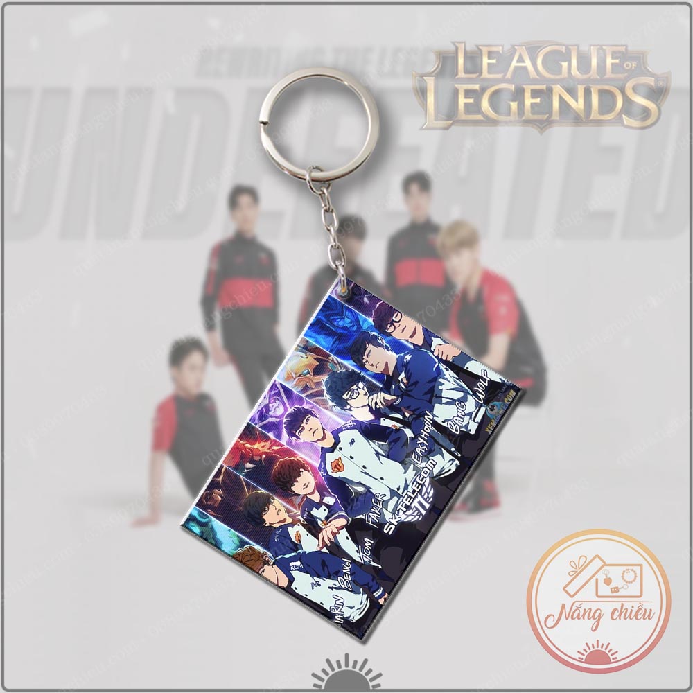 Móc khóa chibi Faker Dày In Sắc Nét 2 Mặt, Huyền Thoại T1 | Shopee Việt Nam