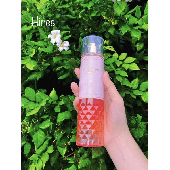 [ Hinee ] XỊT thơm body bath & body works champagne toast 236ml chiết ...