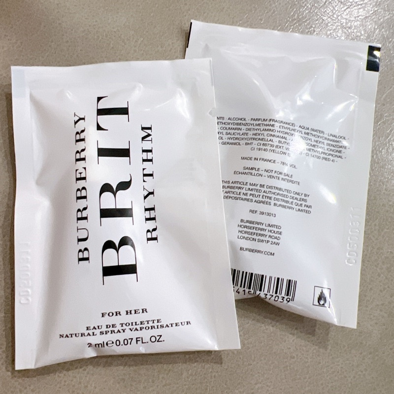 Vial Nước Hoa Nữ Bur.berry BRIT For Her 2ml | Shopee Việt Nam