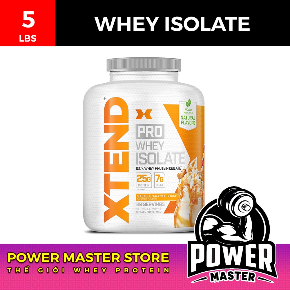 Sữa tăng cơ Xtend Pro Whey Protein Isolate, Tăng Cơ Nhanh (5lbs ...