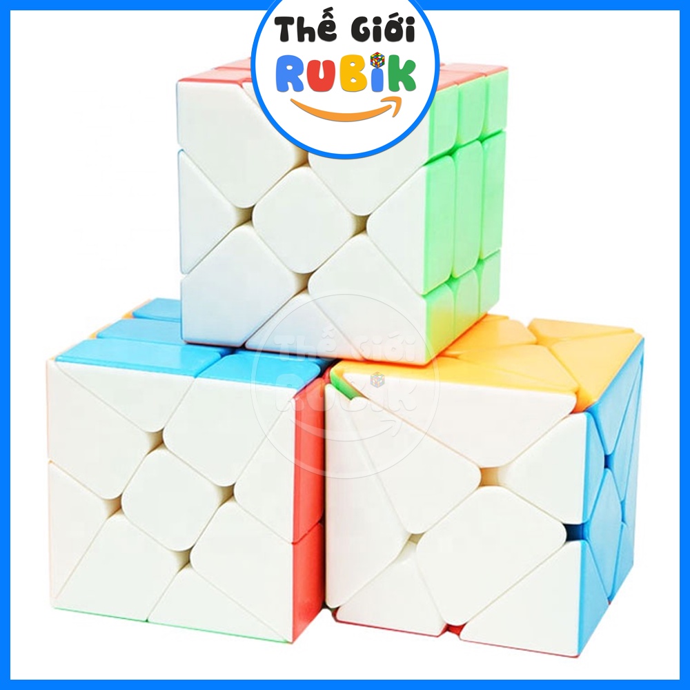 [Chính Hãng] Rubik Axis Windmill Fisher Stickerless. Rubic Biến Thể ...