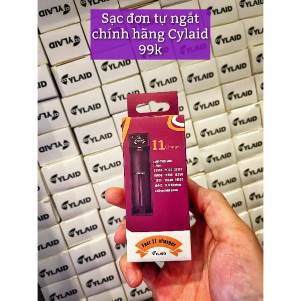 Sạc Pin 18650/18350 Chính Hãng Cylaid | Shopee Việt Nam