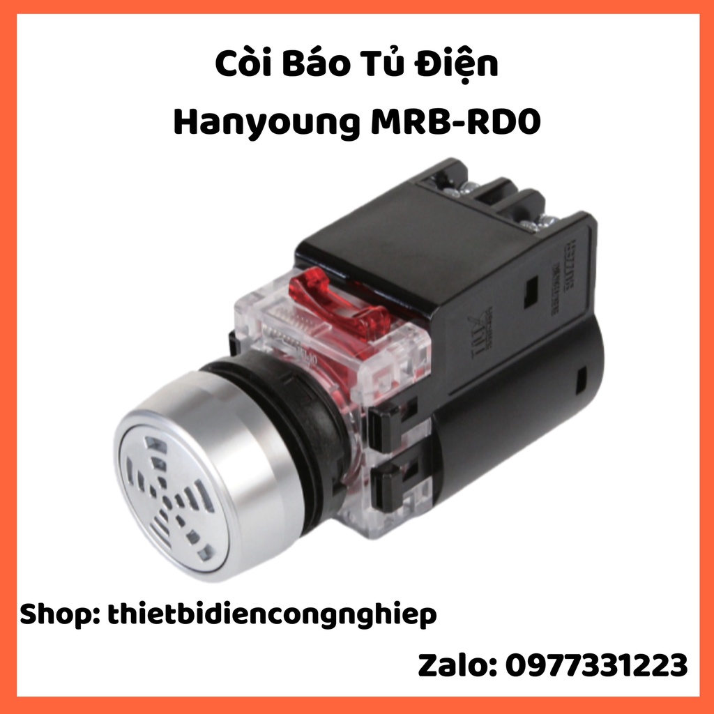 Còi Báo Tủ Điện Hanyoung MRB-RD0 24V, MRB-RA0 220V, Còi Báo Hiệu ...