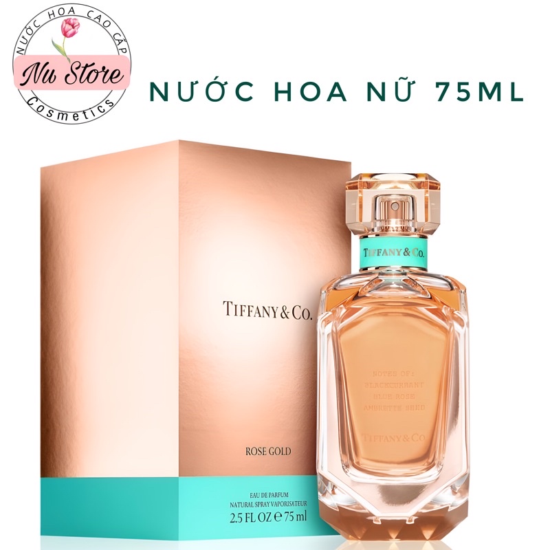 Nước hoa 75ml Tiffany & Co./Tifany ROSE GOLD EDP | Shopee Việt Nam