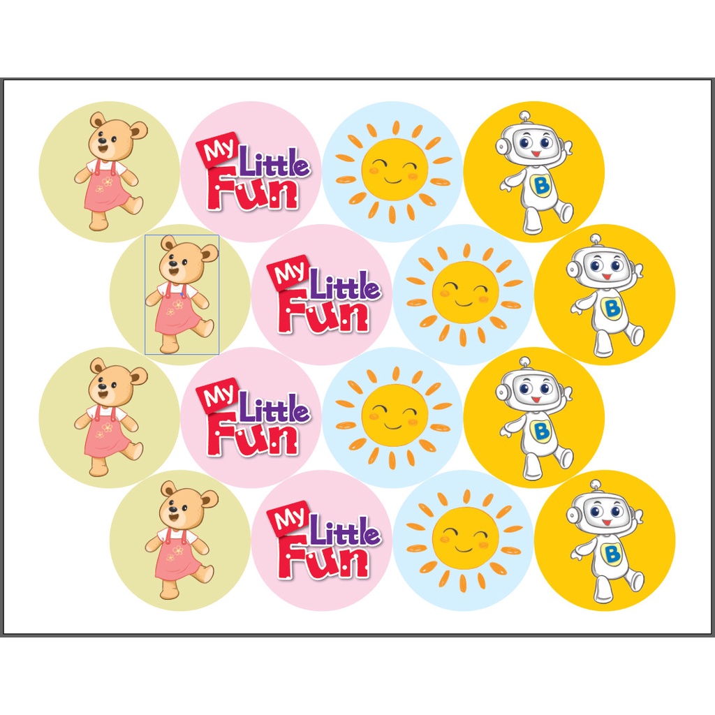 Bộ sticker My Little Fun | Shopee Việt Nam