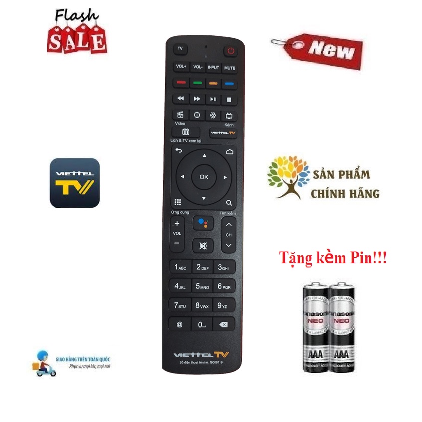 Remote Điều khiển giọng nói đầu Box Viettel TV Box 360 - HÀNG CHÍNH ...