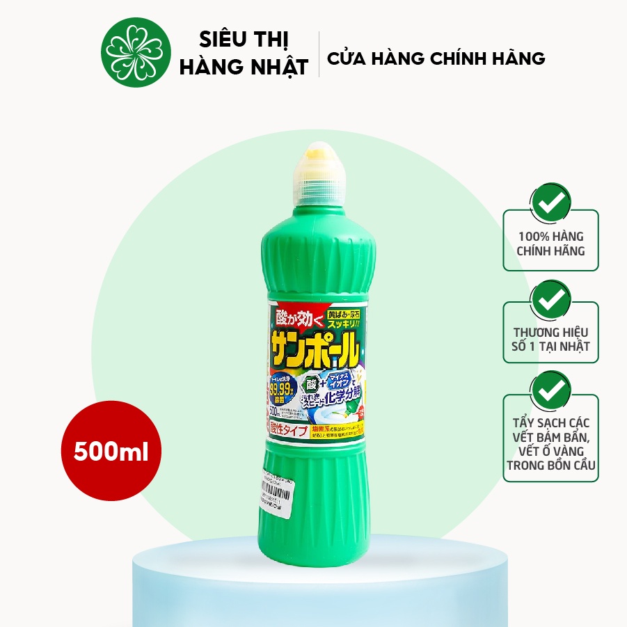 Nước Tẩy Rửa Bồn Cầu Kincho Nhật Bản (Chai 500ml) | Shopee Việt Nam