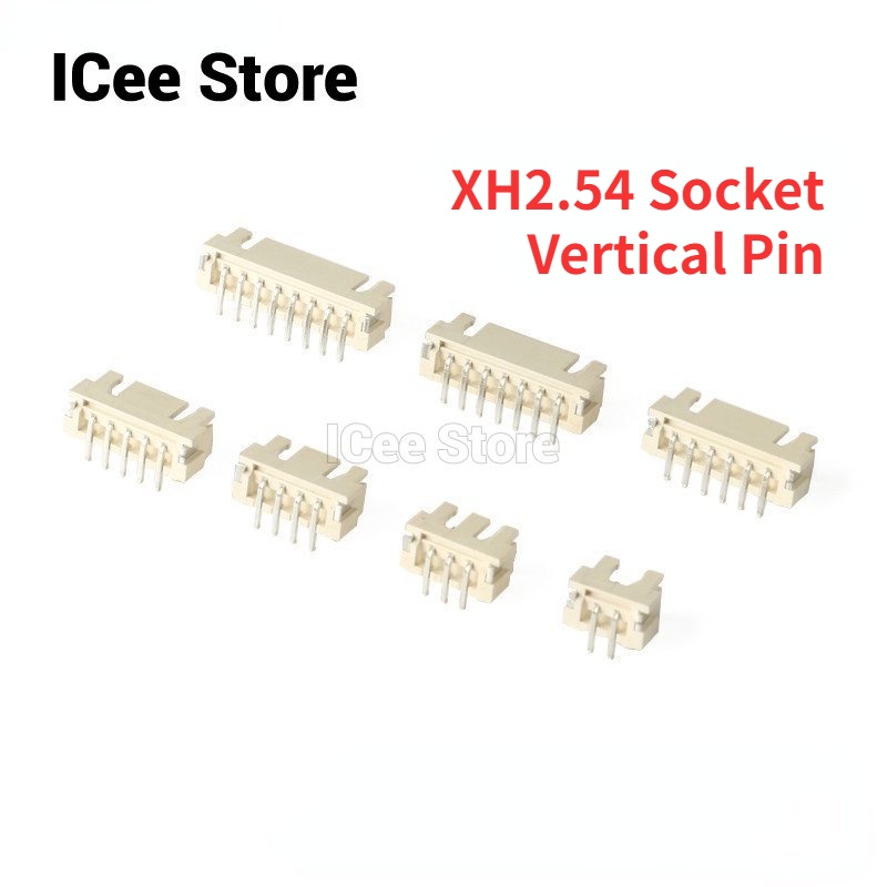 Set 20 Ổ CắM ĐiệN XH2.54 2.54MM 2.54 2Pin 3Pin 4Pin 5Pin 6Pin 7Pin 8Pin Chuyên DụNg | Shopee ...