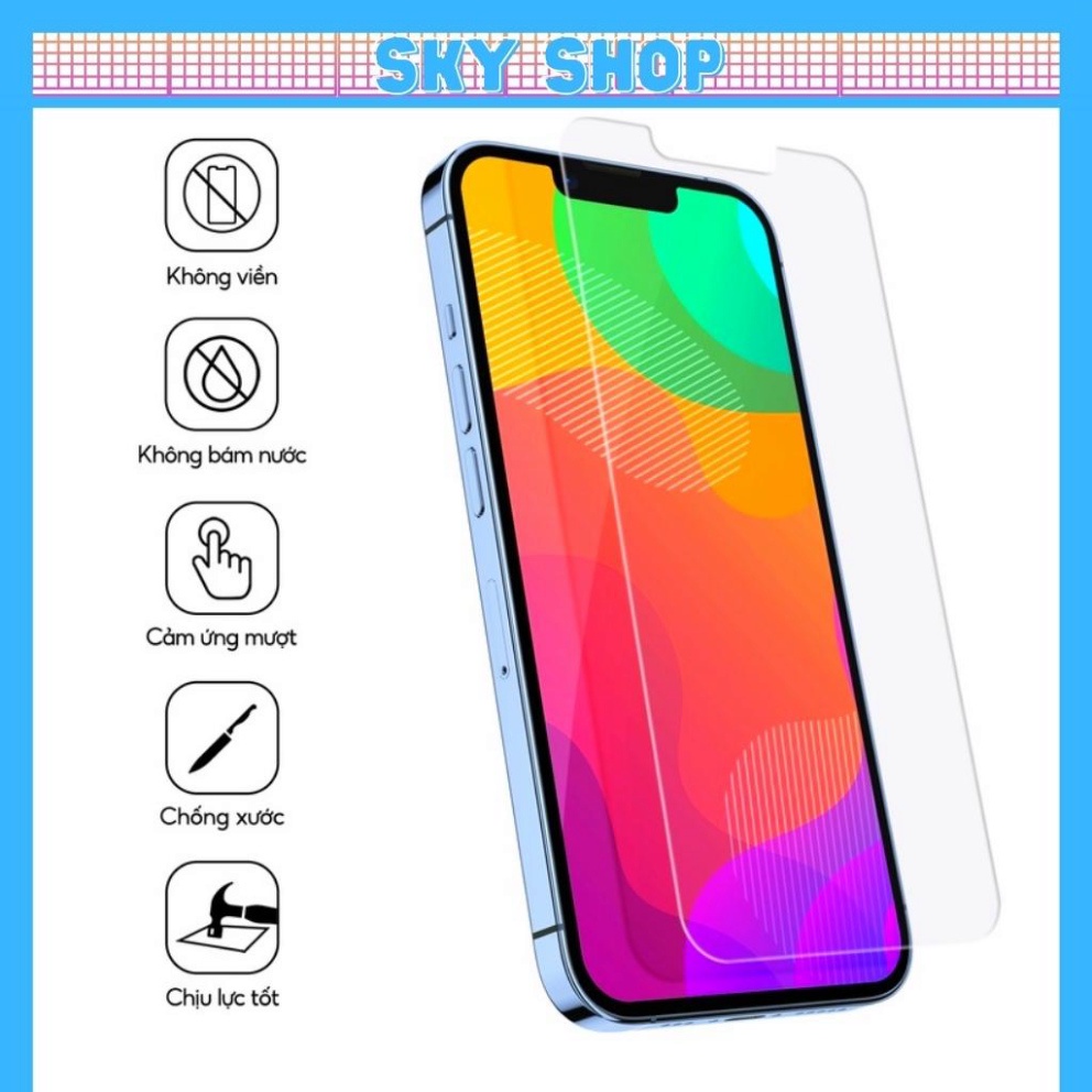 Cường Lực Trong Suốt Iphone Xs max 11 Pro max 13 Pro max 14 ProMax 7 ...