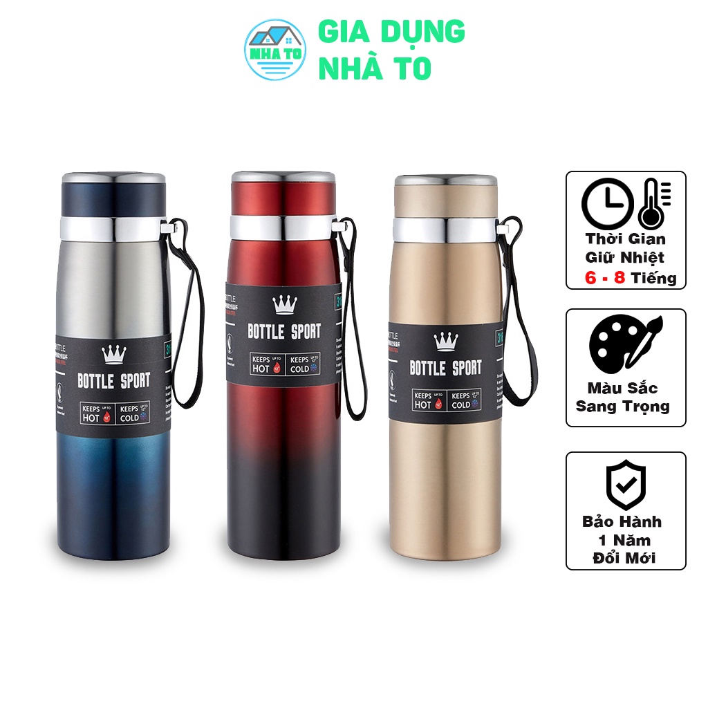 Bình pha trà giữ nhiệt inox cao cấp SUS 316 800ml - Bình đựng nước giữ nhiệt cao cấp | Shopee ...