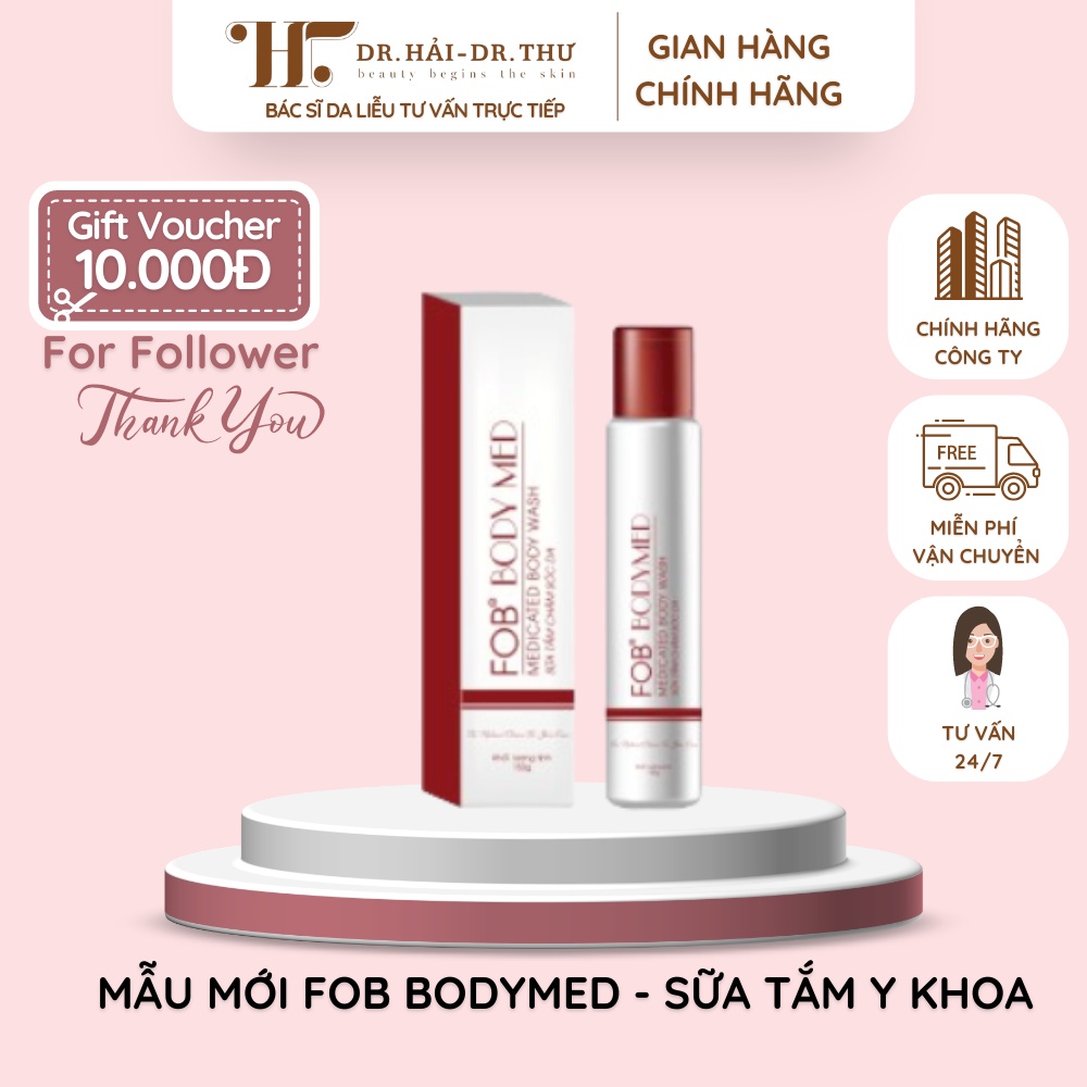 👩🏻‍⚕️ (CHÍNH HÃNG) MẪU MỚI FOB BODYMED - SỮA TẮM Y KHOA | Shopee Việt Nam