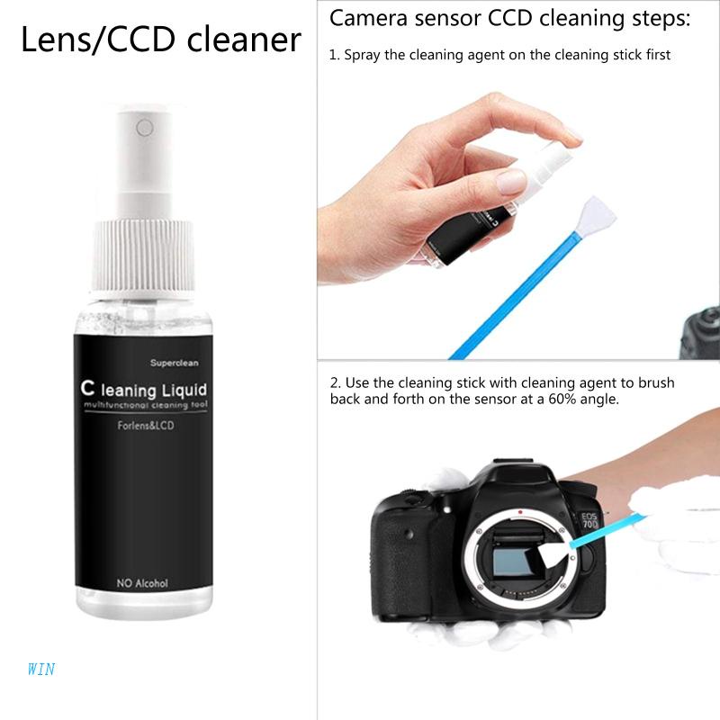 60ml Professional DSLR Cleaning Fluid Solution for Camera Cleaner ...