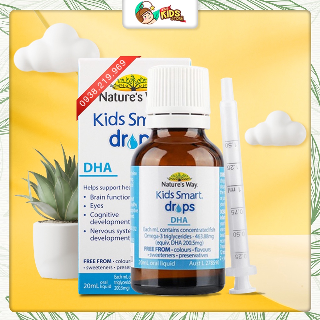 DHA Nature’ Way Kids Smart dạng giọt Drops 20ml Úc | Shopee Việt Nam