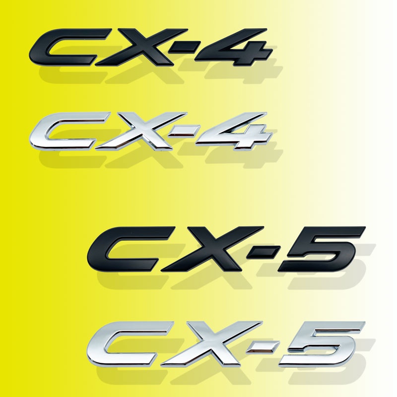 Logo Dán Cốp Sau Xe Hơi Mazda CX-4 CX-5 CX-30 SKYACTIV CX4 CX5 | Shopee Việt Nam