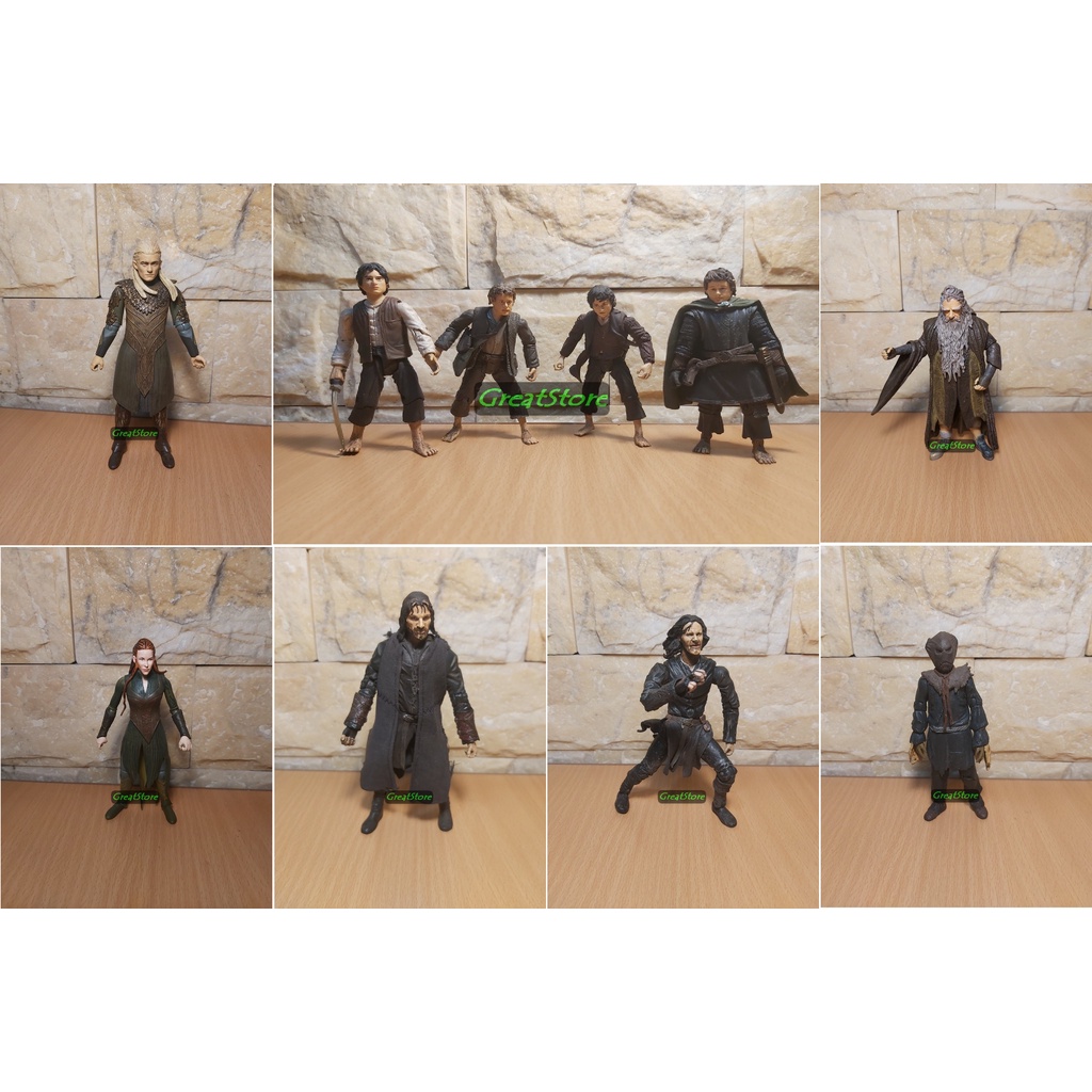 [ Sẵn ] Mô hình nhân vật Lord of the rings Legolas, Tauriel, Aragorn ...