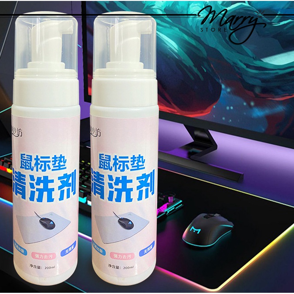 Dung Dịch Tẩy Sạch Vết Bẩn Cho Lót Chuột Máy Tính 200ML | Shopee Việt Nam