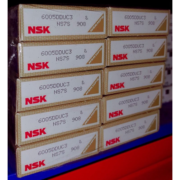 VÒNG BI NSK DDU(bít nhựa) 60xx (6000-6001-6002-6003-6004-6005) | Shopee ...