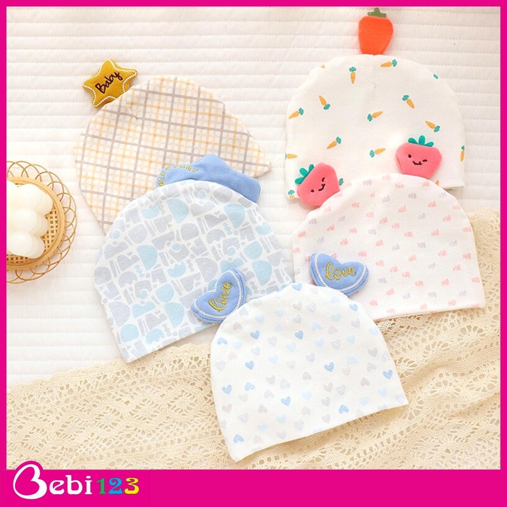 Mũ nón sơ sinh cao cấp Hello Baby cho bé 0-3 tháng | Shopee Việt Nam