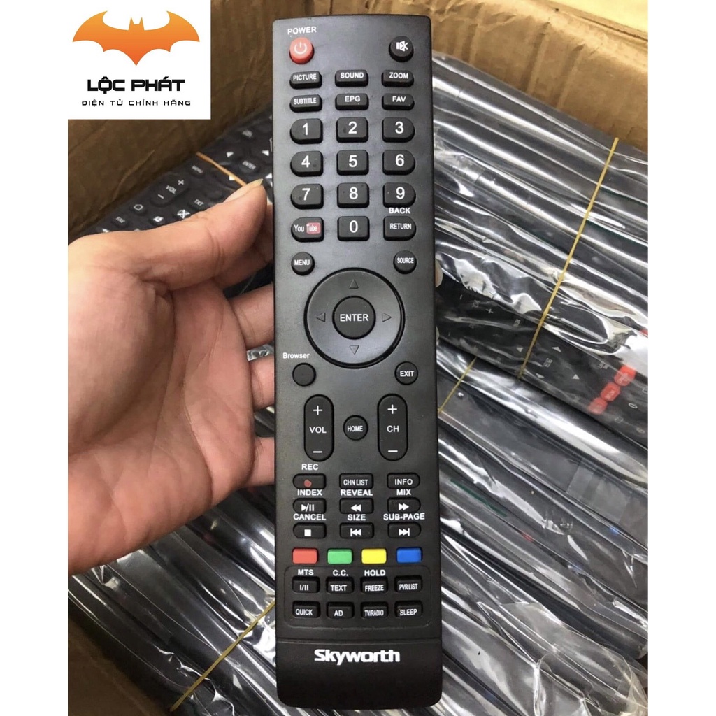 REMOTE ĐIỀU KHIỂN TIVI SKYWORTH SMART/LED/LCD | Shopee Việt Nam