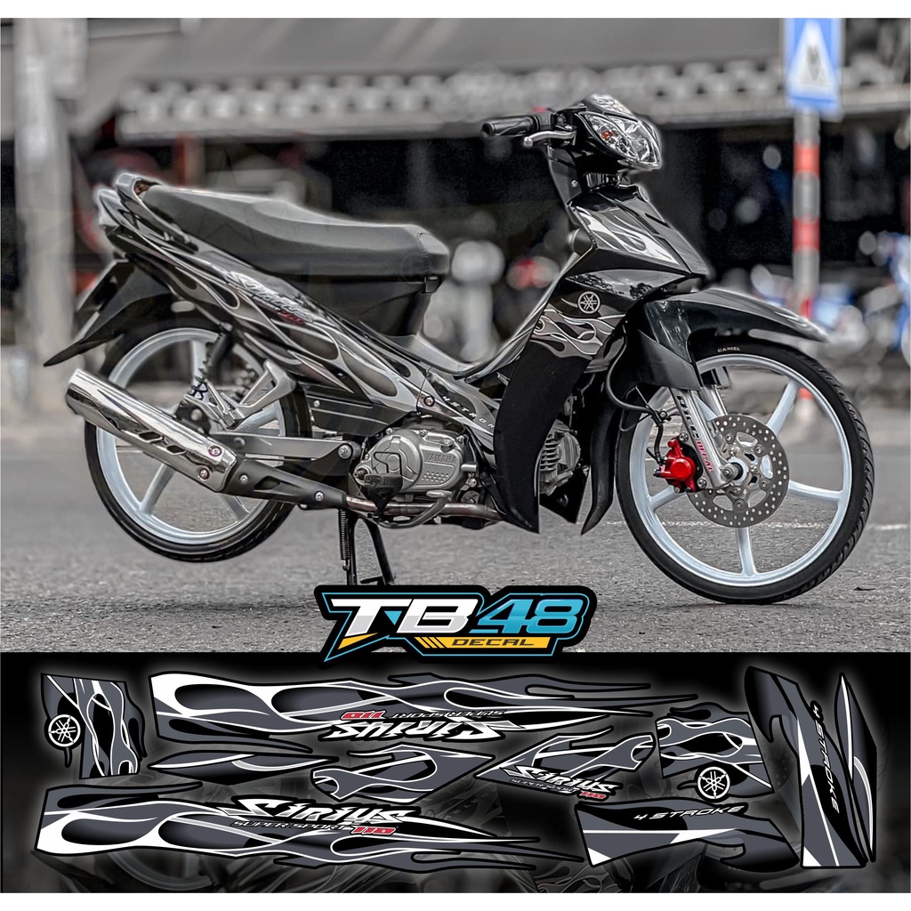 Tem sirius full đen mẫu mới mx1030 | Shopee Việt Nam