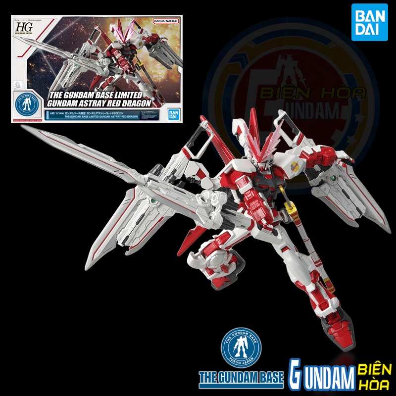 Mô hình lắp ráp Gundam HG Astray red Dragon base limited | Shopee Việt Nam