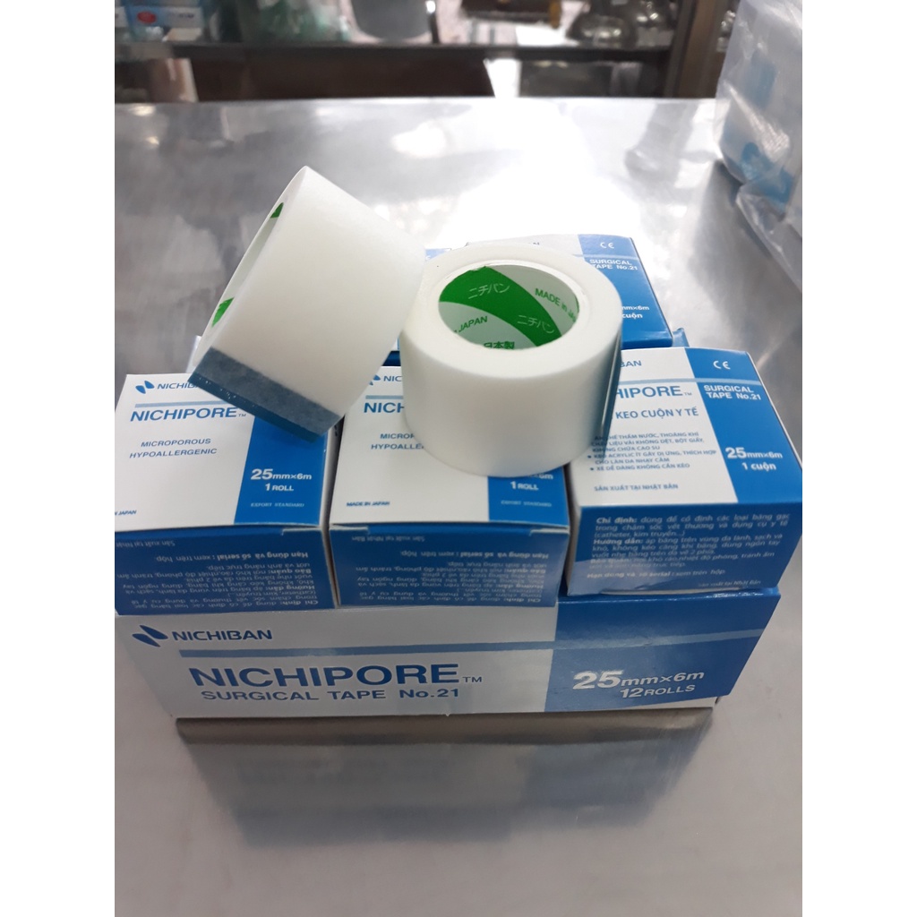 Băng keo Y Tế Nhật bản Nichipore 25mm*6m | Shopee Việt Nam
