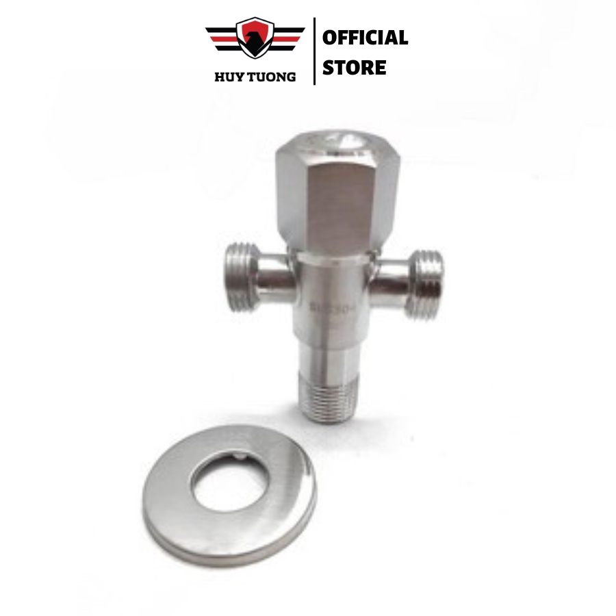 Van khóa nước chia giảm áp inox SUS304 chữ F và chữ T cao cấp - HUY TUONG | Shopee Việt Nam