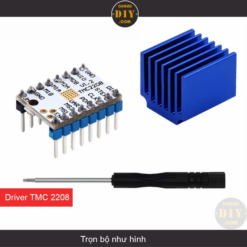 Driver TMC2208 V1.2 - TMC2208 V2. trình điều khiển động cơ bước 2 pha | Shopee Việt Nam