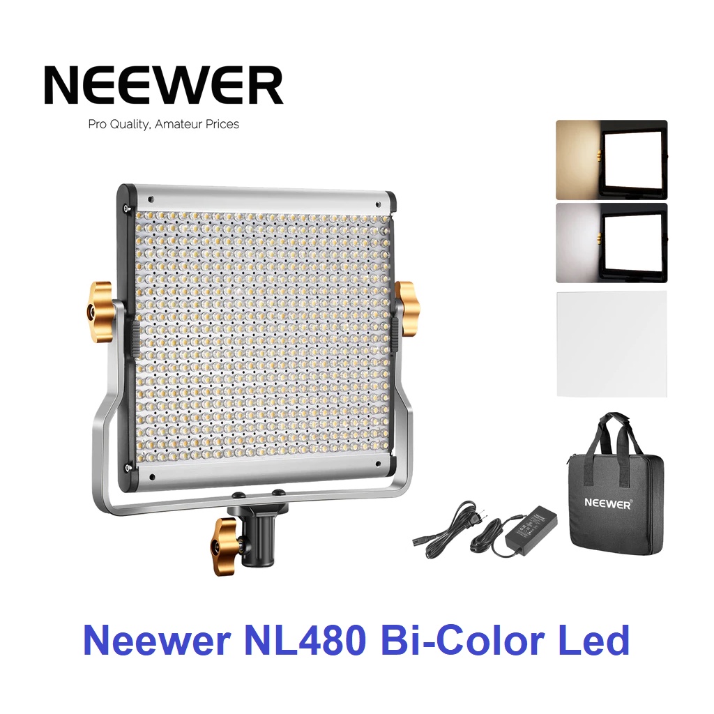 ĐÈN NEEWER LED480 DÙNG CHO MÁY ẢNH, MÁY QUAY PHIM VÀ PHÒNG STUDIO ...