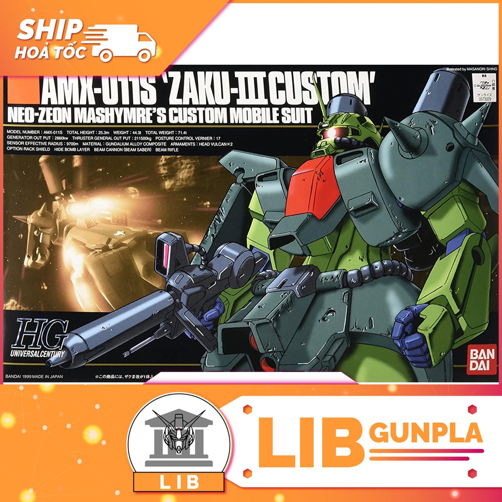 Mô hình Gundam HG UC Zaku III Custom | Shopee Việt Nam