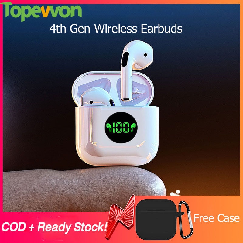 Tai nghe không dây TOPEWON Mini Pro 4 TWS chất lượng cao | Shopee Việt Nam