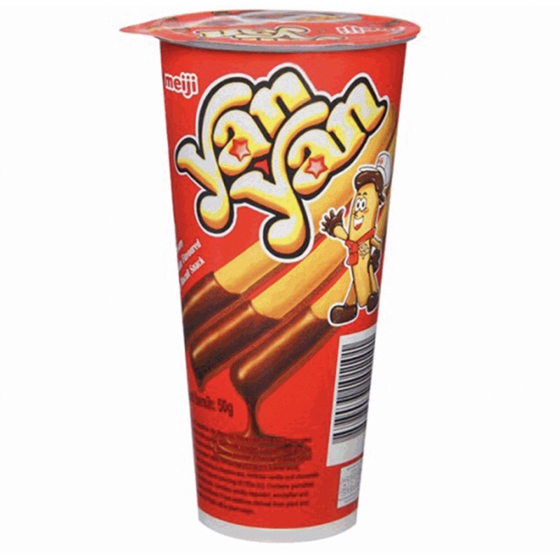 Meiji Yan Yan Chôclate/ vani/ dâu 50g | Shopee Việt Nam