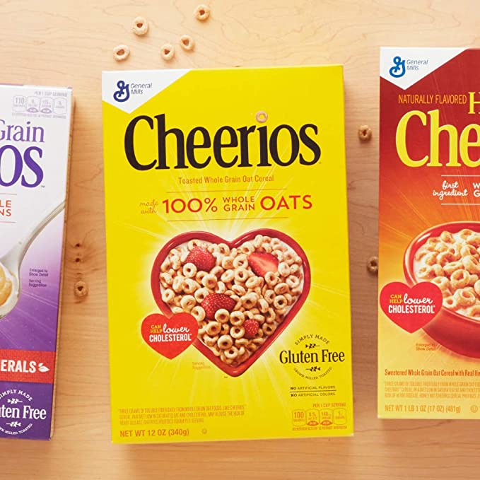 Ngũ Cốc Ăn Sáng Tốt Cho Tim Mạch General Mills Original Cheerios Heart ...