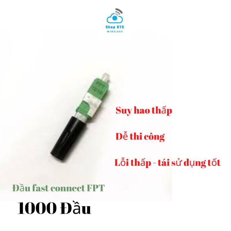 Đầu Fast Connect FPT , Đầu Nối Nhanh Sợi Quang ( Combo 1000 pcs ) | Shopee Việt Nam