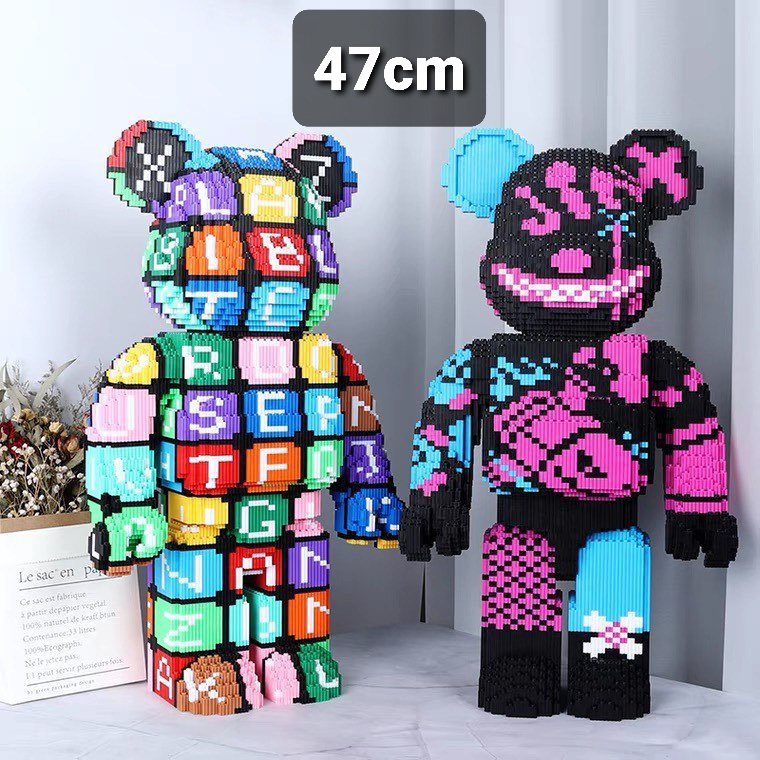 Đồ Chơi Lego Bearbrick Jinx Mô Hình Lắp Gấu Trưng Bày Decor Đồ Chơi ...