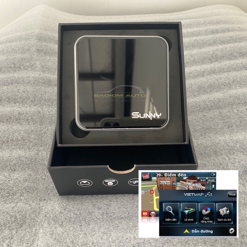 Android Box Sunny chip mới tốc độ cực nhanh, tặng phần mềm Vietmap S1 ...