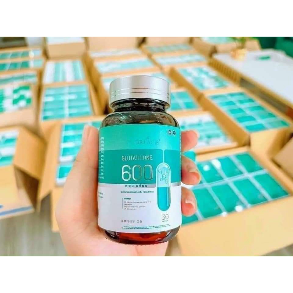 VIÊN UỐNG TRẮNG DA GLUTATHIONE 600 DR.LACIR | Shopee Việt Nam