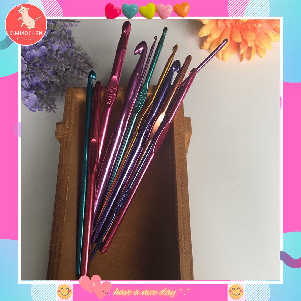 Kim Móc Len - Kim Móc Cán Nhôm 2.0mm - 10mm | Shopee Việt Nam