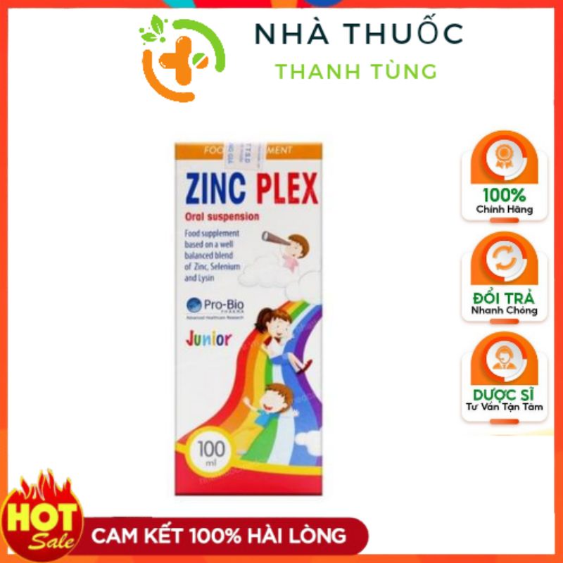 ZinC Plex - Bổ sung Kẽm , Vitamin tổng hợp cho bé . Hỗ trợ tăng đề ...
