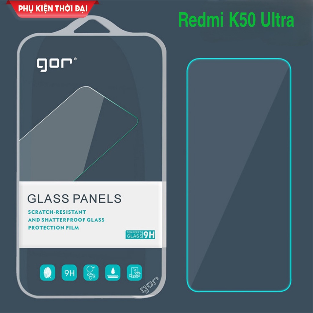 Cường lực Gor Redmi K50 Ultra / Xiaomi 12T trong suốt chơi game mượt ...